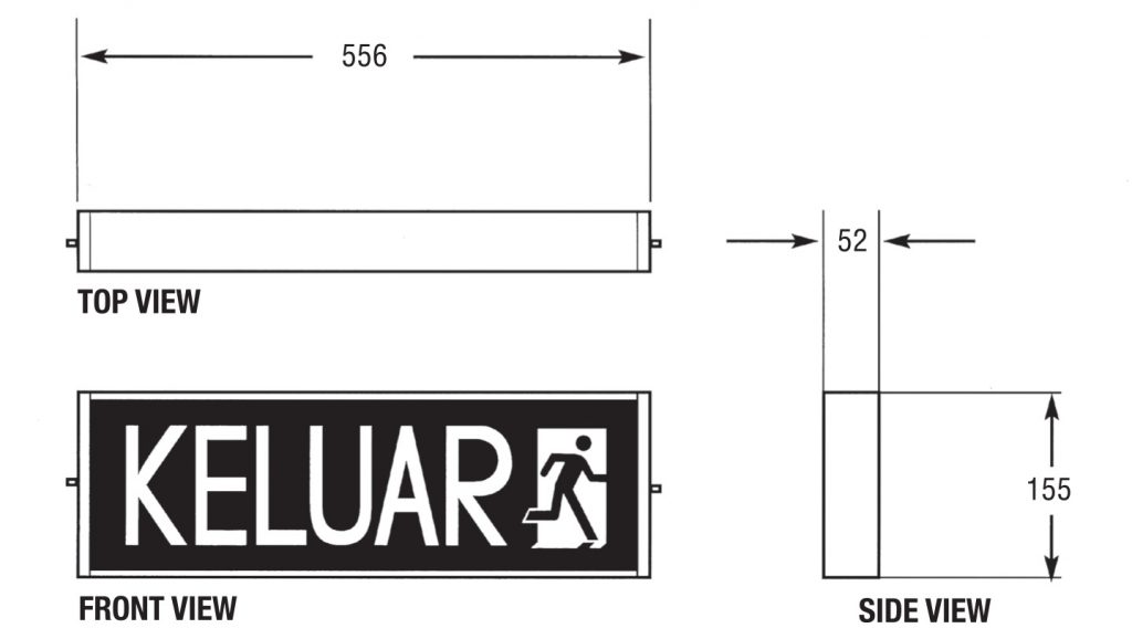 Exit / Keluar Signs – PNE Systems Sdn Bhd