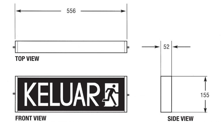 Exit / Keluar Signs – PNE Systems Sdn Bhd
